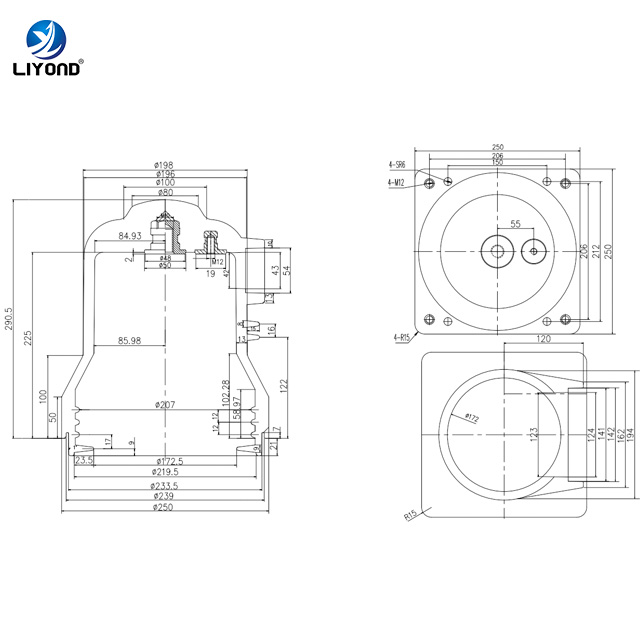 Wholesale epoxy resin insulation contact box for switchgear -liyond