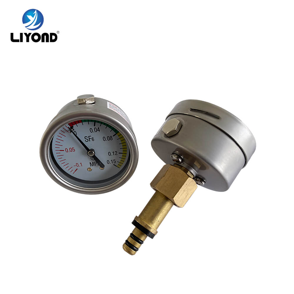 SF6 Gas Density Meter Ring Main Unit Alarm Barometer