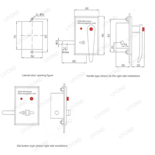 Indoor High Voltage Electromagnetic Lock